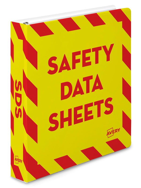 Avery Heavy-Duty Industrial SDS Binder, 1.5 One-Touch EZD Rings, 400-S ...