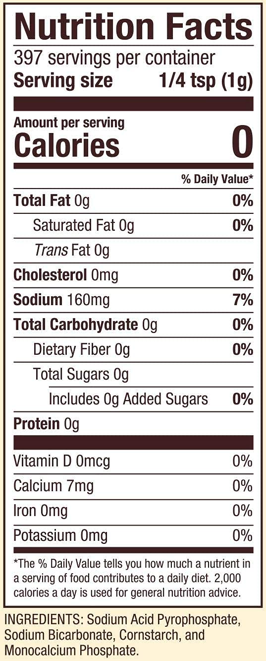 Bob's Red Mill Baking Powder, 14 Ounce (Pack of 3) – MISAF INC